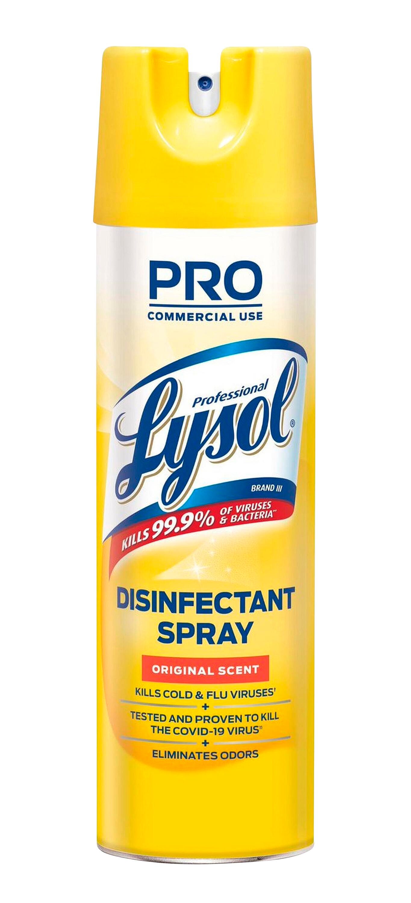 Lysol Professional Disinfectant Spray 19 Ounces Original Scent